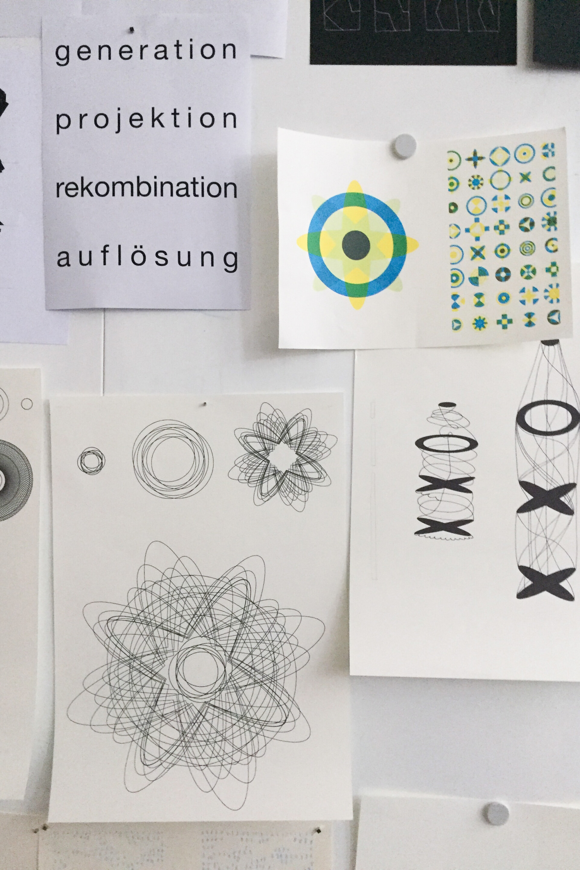 raumklasse — udk berlin — »EXPERIMENTS FROM SURFACE TO OBJECT« (TMLAB)